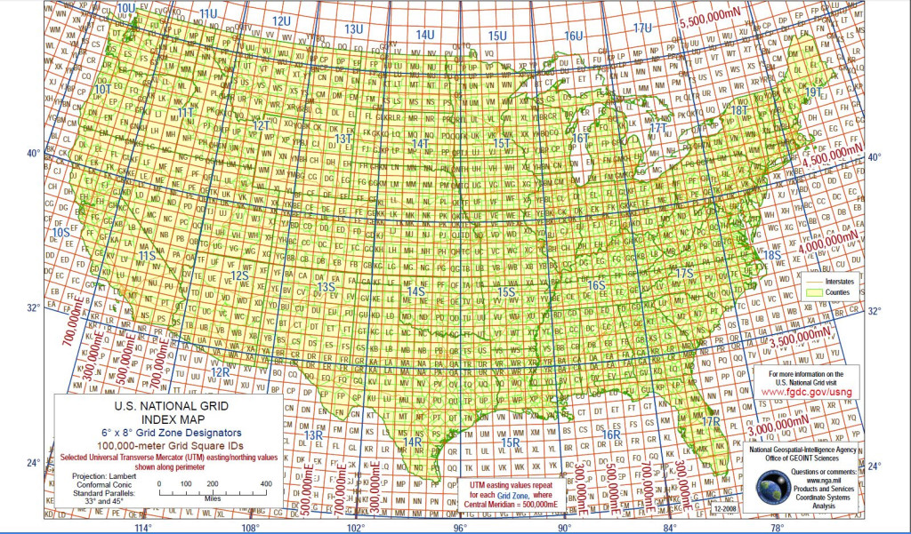 Geographic Coordinate Systems: Understanding Lat/Lon, UTM, MGRS & USNG ...